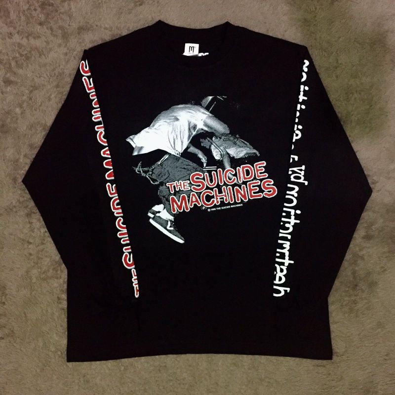 Jual KAOS T SHIRT BAND THE SUICIDE MACHINES LENGAN PANJANG PREMIUM MERCHON INTERNATIONAL OVER ...