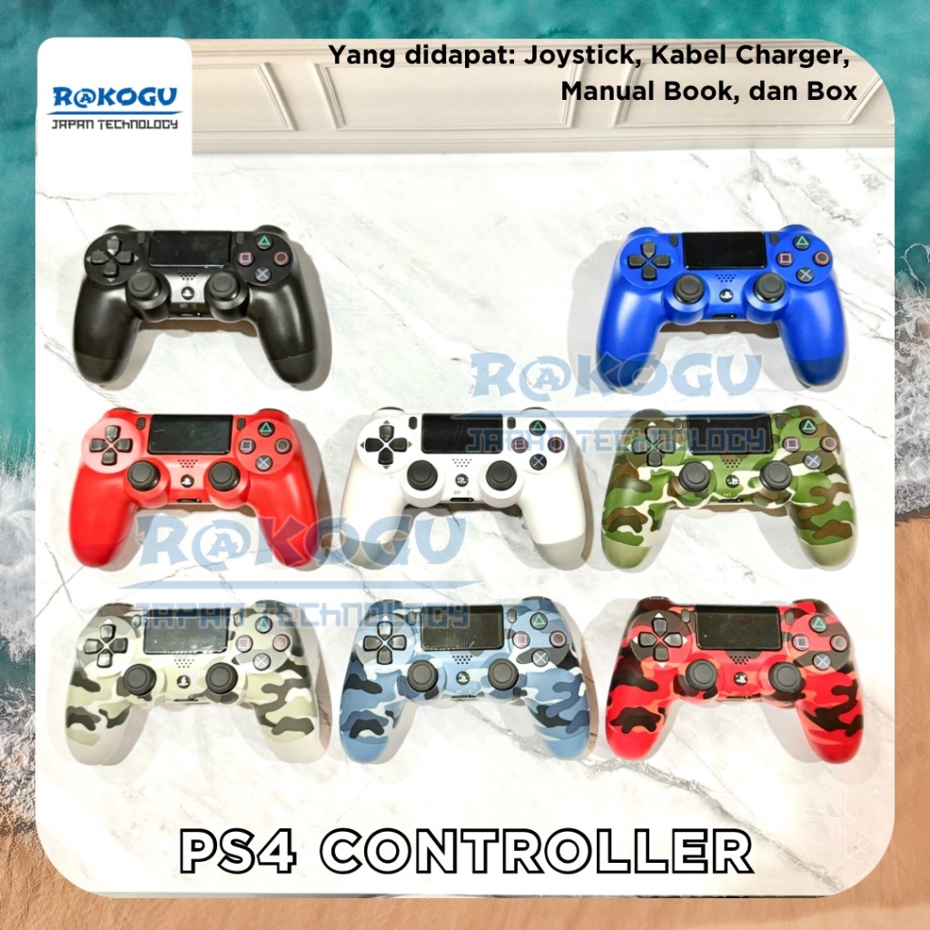 Jual Stik PS4 Wireless Controller Stick P4 Bluetooth Joystick Gamepad ...