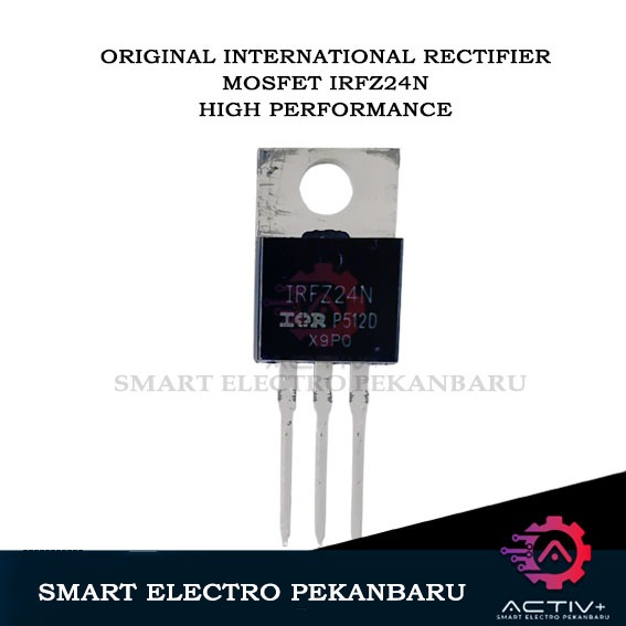 Jual ORIGINAL MOSFET IRFZ24 INTERNATIONAL RECTIFIER IRFZ24N IRFZ 24 24N 55V 49A Transistor IRF24 ...