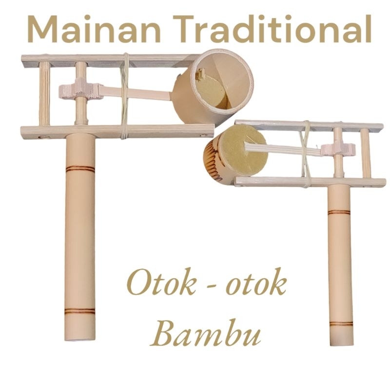 Jual MAINAN TRADISIONAL OTOK OTOK BAMBU | Shopee Indonesia