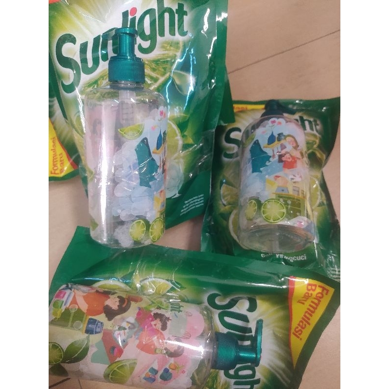 Jual sunlight.jeruk nipis1500ml free botol cantik | Shopee Indonesia