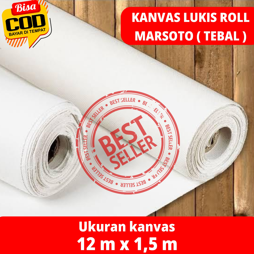 Jual KANVAS ROLL MARSOTO TEBAL KANVAS ROLL MARSOTO ( KAIN COTTON ...