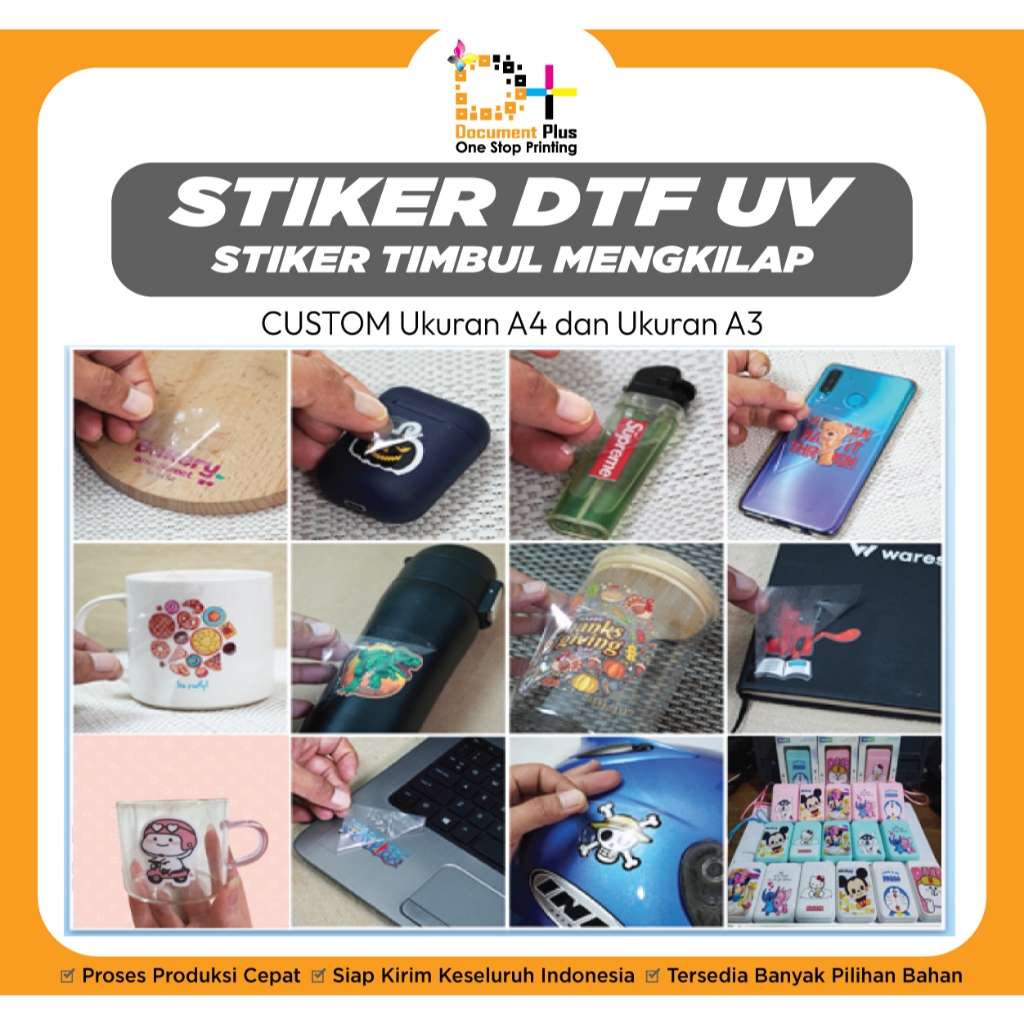 Jual STIKER DTF UV CETAK PRINT../DECAL KERING/CUTTING STIKER CUSTOM ...