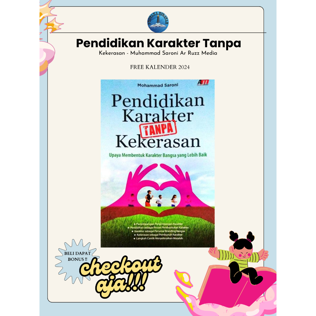Jual Pendidikan Karakter Tanpa Kekerasan - Muhammad Saroni Ar Ruzz Media | Shopee Indonesia