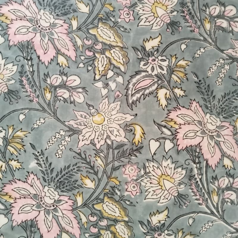 Jual Kain katun Kain India Hand Block Print From INDIA dijual per 50cm ...