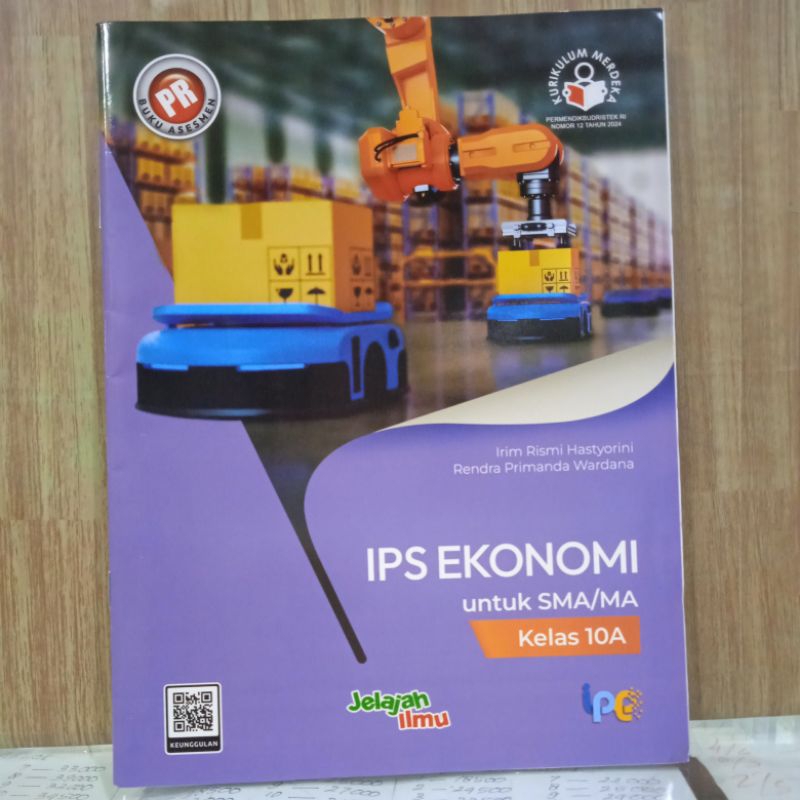 Jual Buku LKS PR Interaktif IPS Ekonomi kelas 10A SMA,MA,SMK kurikulum merdeka intan pariwara ...