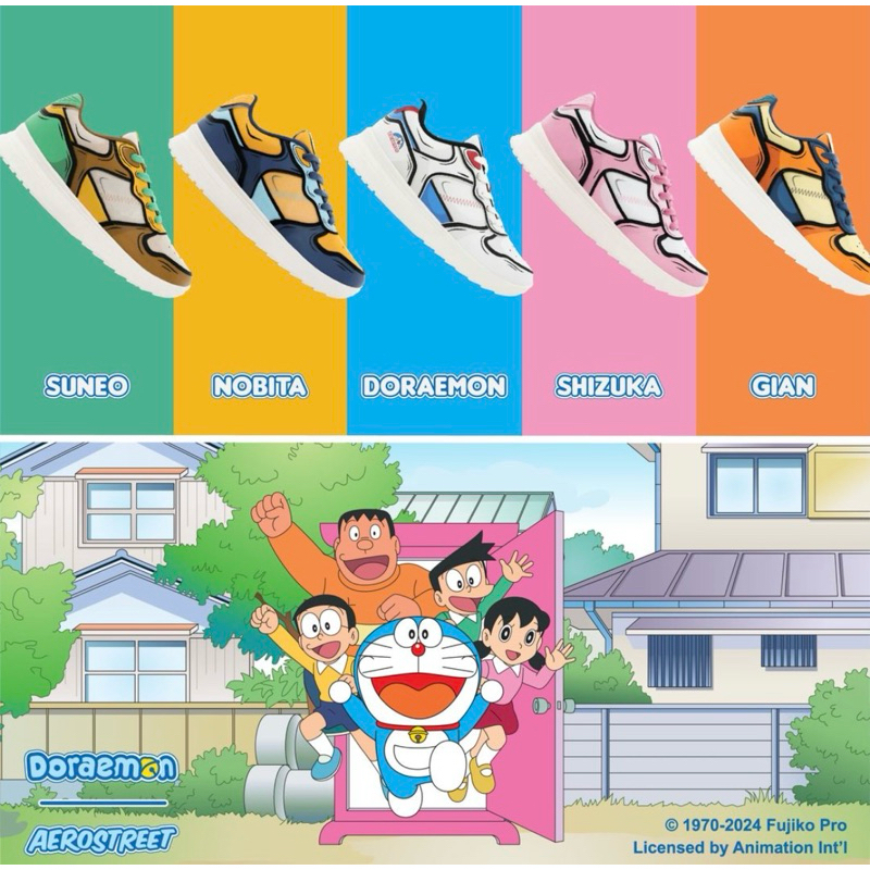 Jual [ORIGINAL] Aerostreet X Doraemon | Shopee Indonesia