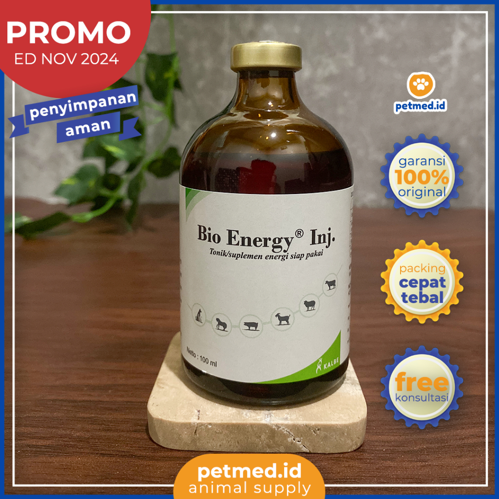 Jual [ SALE EXP NOV 2024 ] Bio Energy Inj (mirip biodin) - Kalbe ...