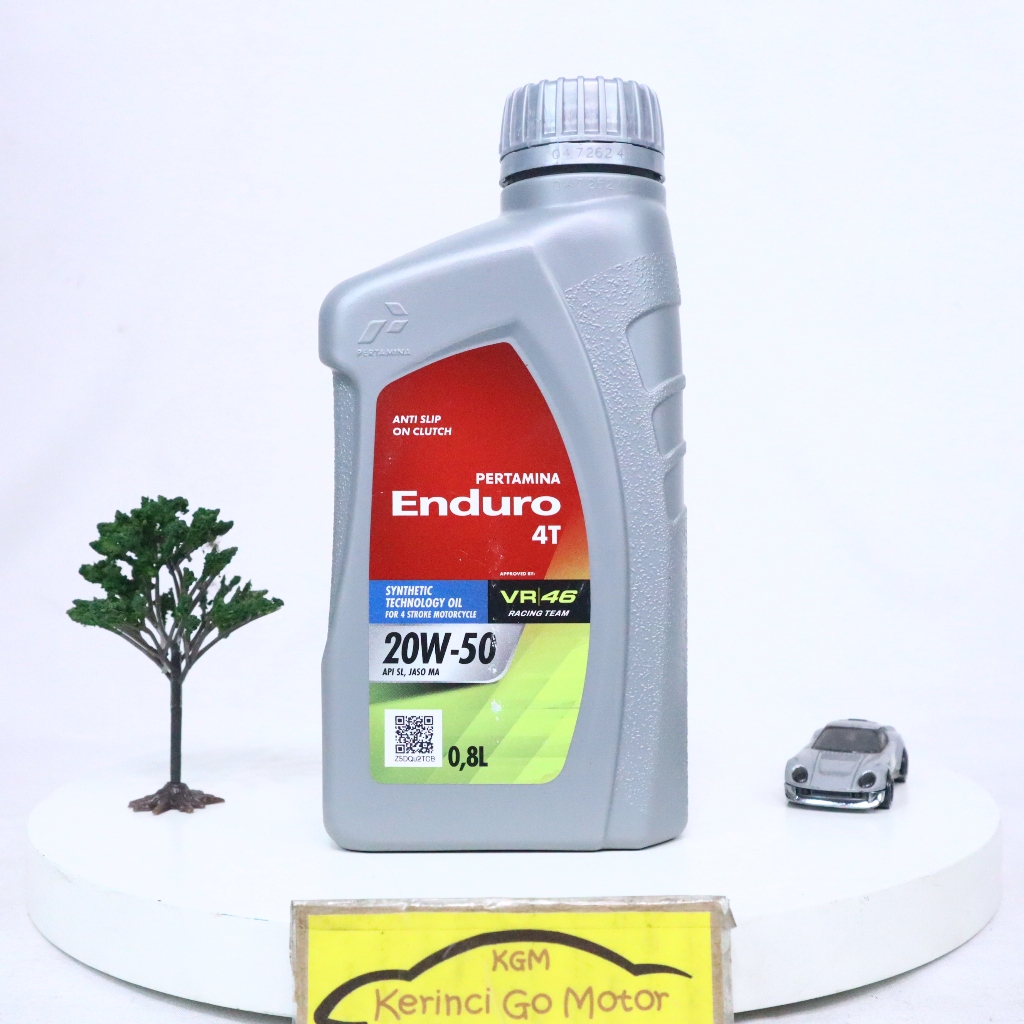 Jual Pertamina Enduro 4T SAE 20W-50 800ml API SL Jaso MA Oli Motor Manual Mesin Bensin Pelumas ...