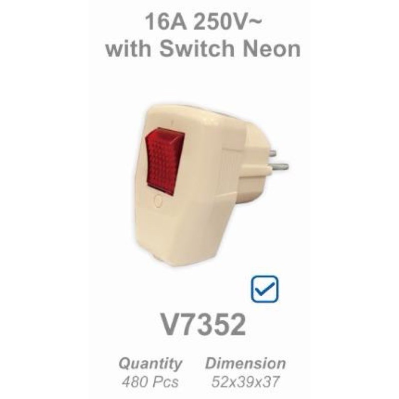 Jual Steker Saklar Lampu VISALUX V7352 | Shopee Indonesia