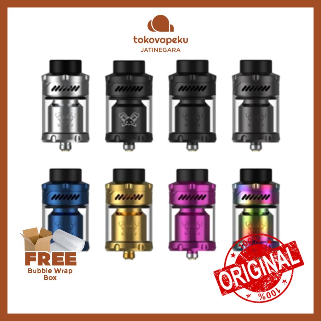 Jual DEAD RABBIT V3 RTA 25MM RTA DEAD RABBIT V3 ORI by HELLVAPE ...