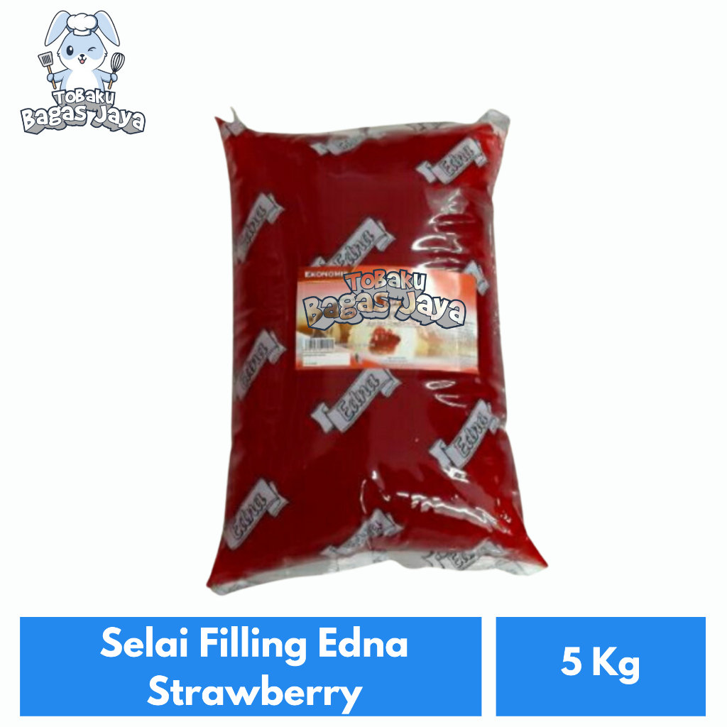 Jual Selai Filling Edna Strawberry 5 Kg | Shopee Indonesia