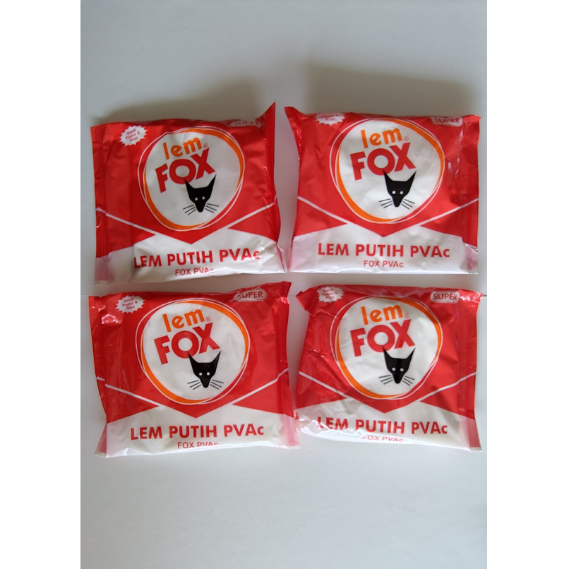 Jual Lem fox putih PVAC 350gr bungkus merah | Shopee Indonesia