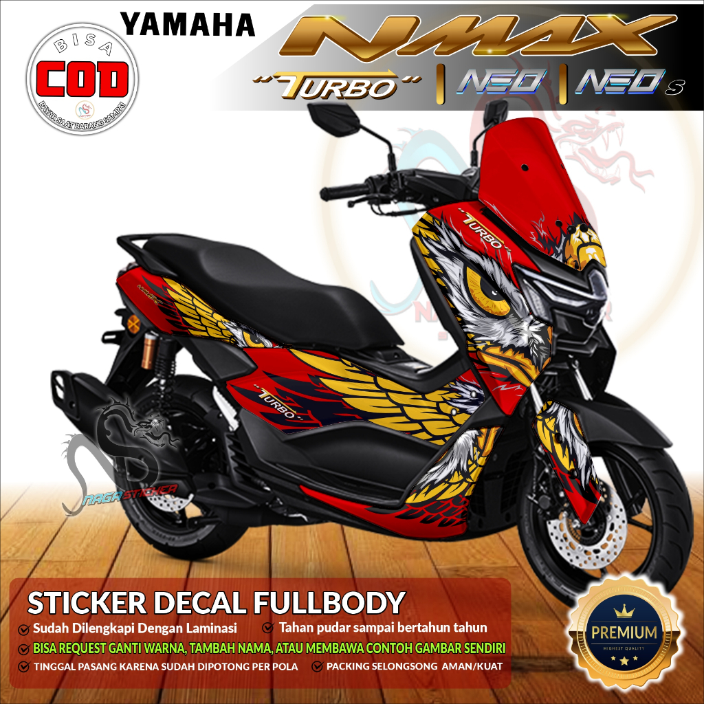 Jual [BISA COD] Decal Sticker Striping Stiker Motor Full Body YAMAHA ...