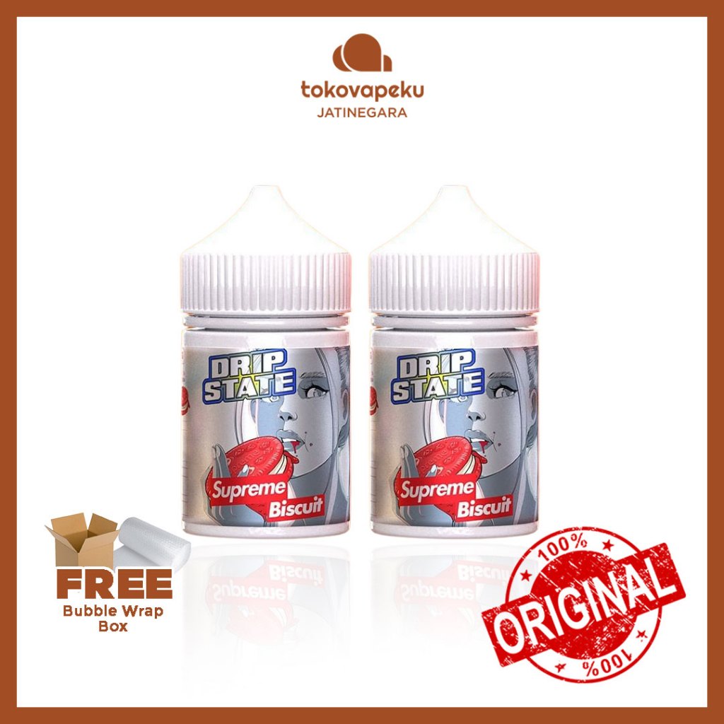 Jual DRIPSTATE SUPREME BISCUIT DRIPSTATE SUPREME 60ML ORI by DRIPSTATE ...