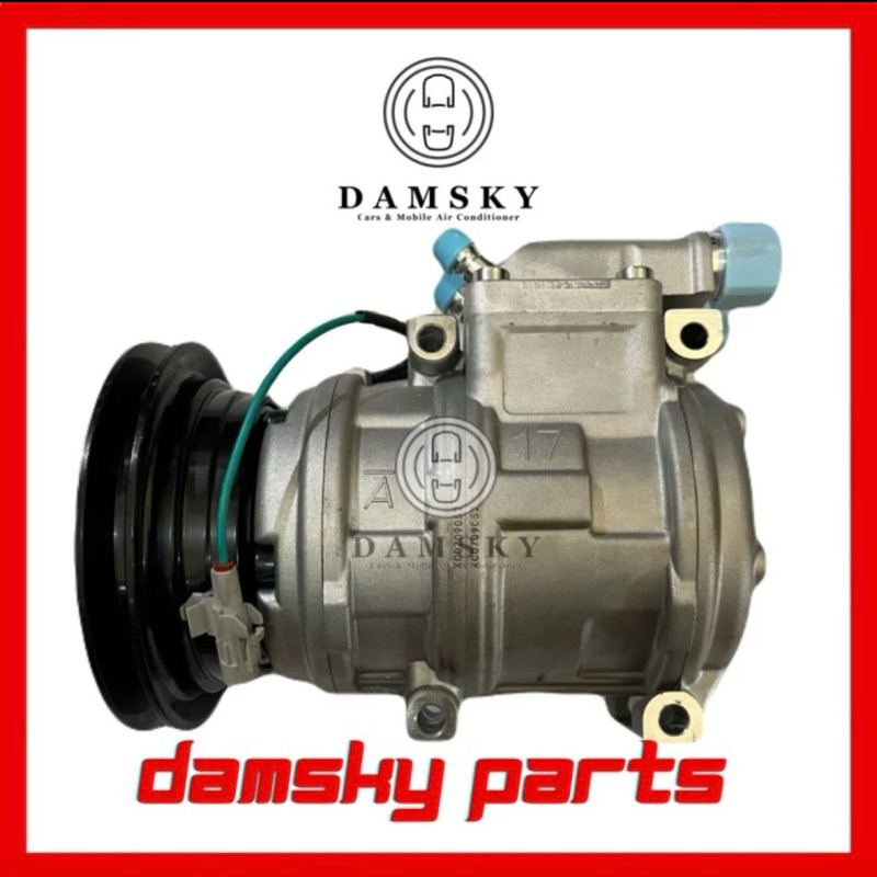 Jual Kompresor Compressor AC Mobil Canter ELF Universal 10PA 17C ASSY ...