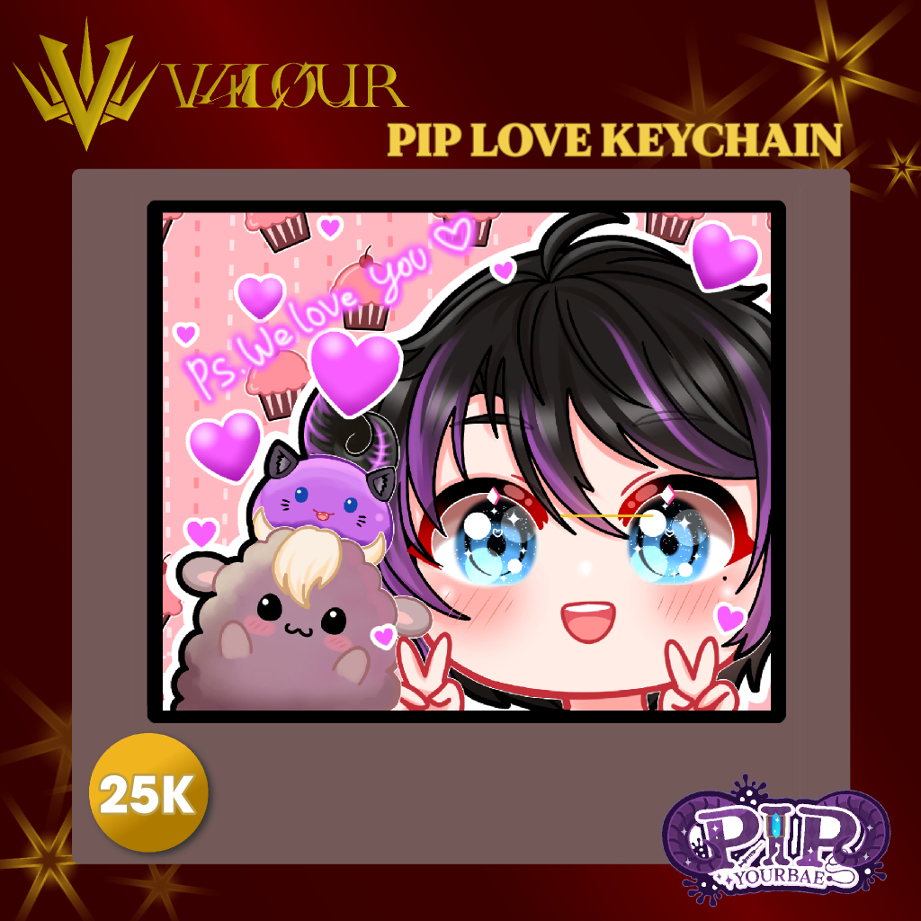 Jual Pip Yourbae Gantungan Kunci Keychain Akrilik Vtuber PipYourbae ...
