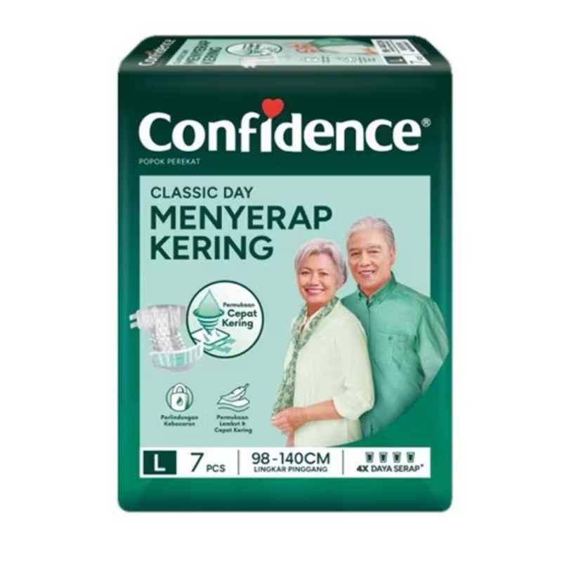 Jual Confidence Classic Day tipe perekat XL 6. Popok perekat. Popok ...