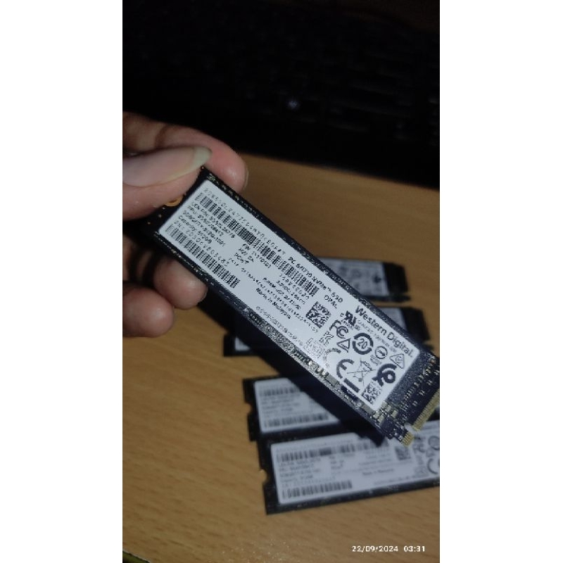 Jual SSD 512GB NVME M2 WESTERN DIGITAL BEKAS | Shopee Indonesia