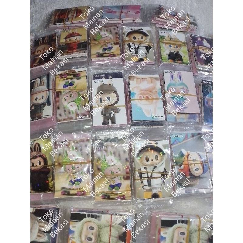 Jual 6 SACHET TRADING CARD LABUBU(60LBR) | Shopee Indonesia