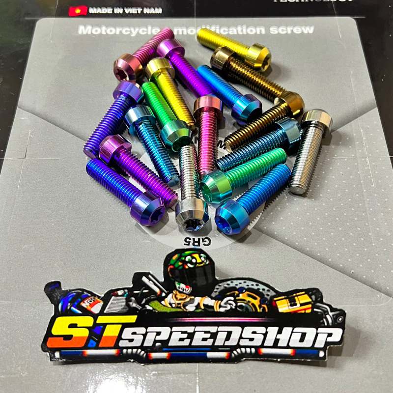 Jual Baut Titanium M 8 x 30 Drat 12 x 30 Small | Shopee Indonesia