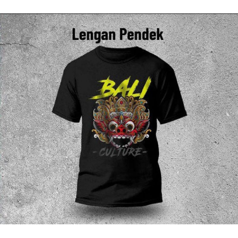 Jual KAOS BALI CULTURE CORAK BARONG | Shopee Indonesia
