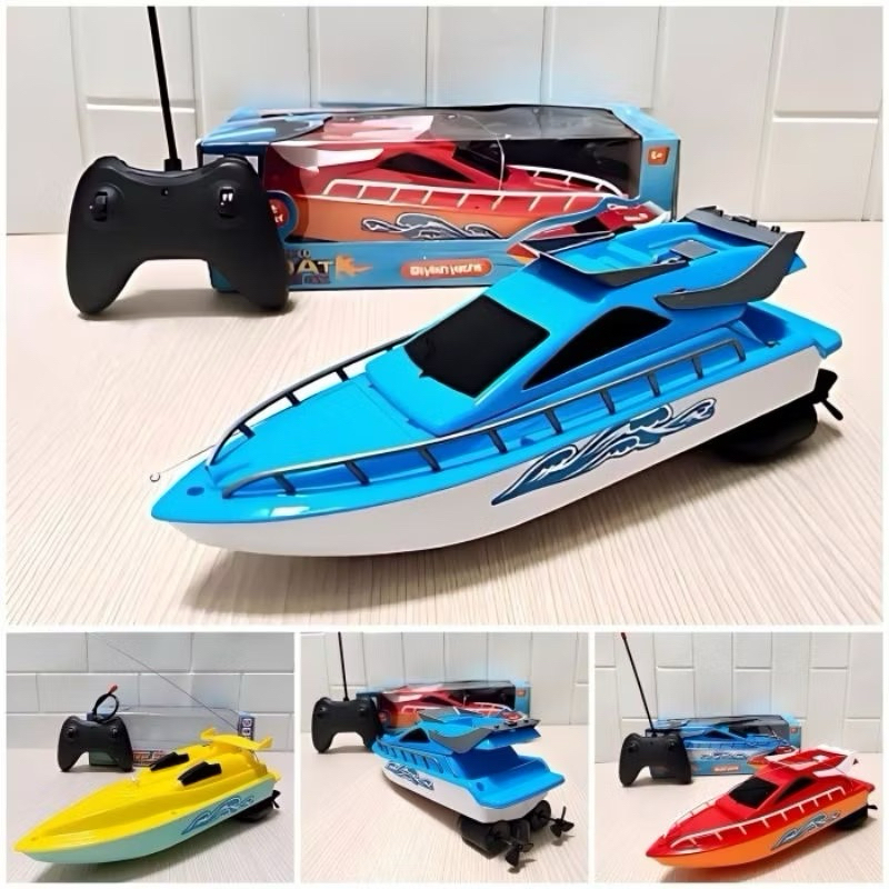 Jual Mainan Rc Speed Boat Remote Control - Perahu Cepat Remot Kontrol ...