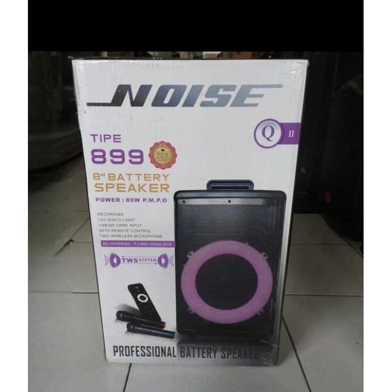Jual SPEAKER AKTIF PORTABLE NOISE 8 IN | Shopee Indonesia