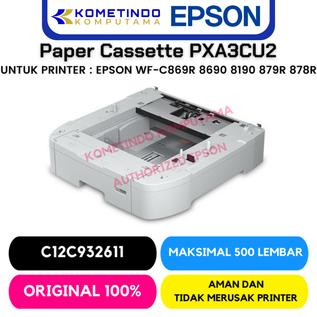 Jual Epson Optional Paper Cassette PXA3CU2 / C12C932611 / WF-C869R ...