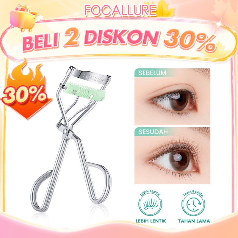 Jual Focallure Warping Comb Eyelash Curler Lasting Curl Natural Effect ...