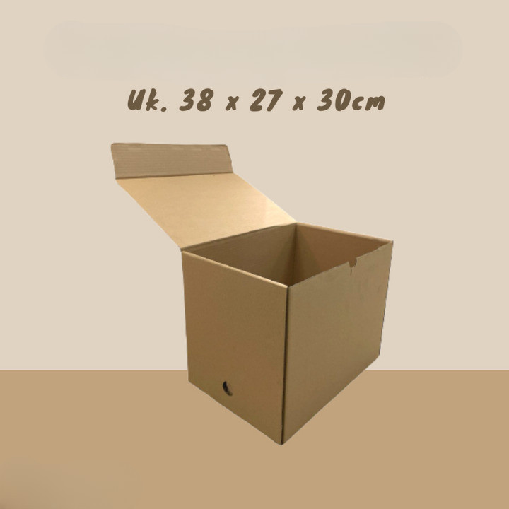 Jual ( 10 pcs ) kardus file berkas dokumen arsip box file kotak ...