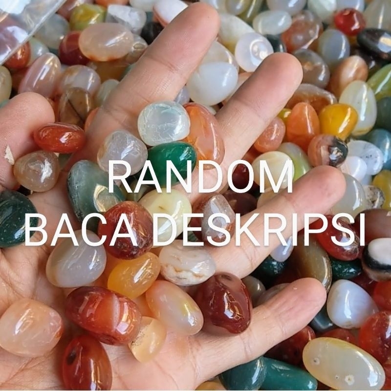 Jual TERMURAH GROSIR BATU BONGKAHAN WARNA - WARNI CAMPUR BAHAN AKIK