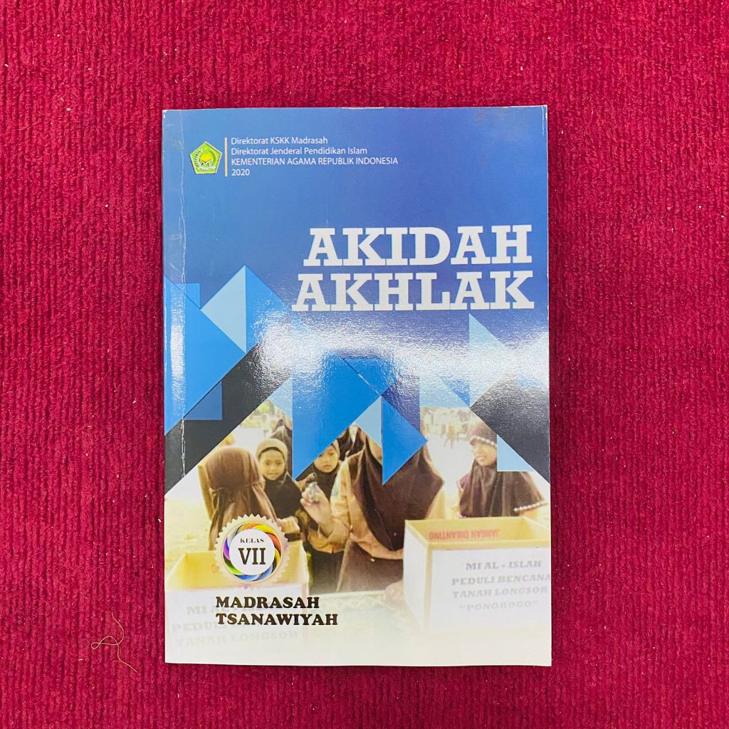 Jual Buku Pelajaran Akidah Akhlak Kelas 7 MTS KEMENAG - Buku Paket Akidah Akhlak Kelas 7 MTS ...
