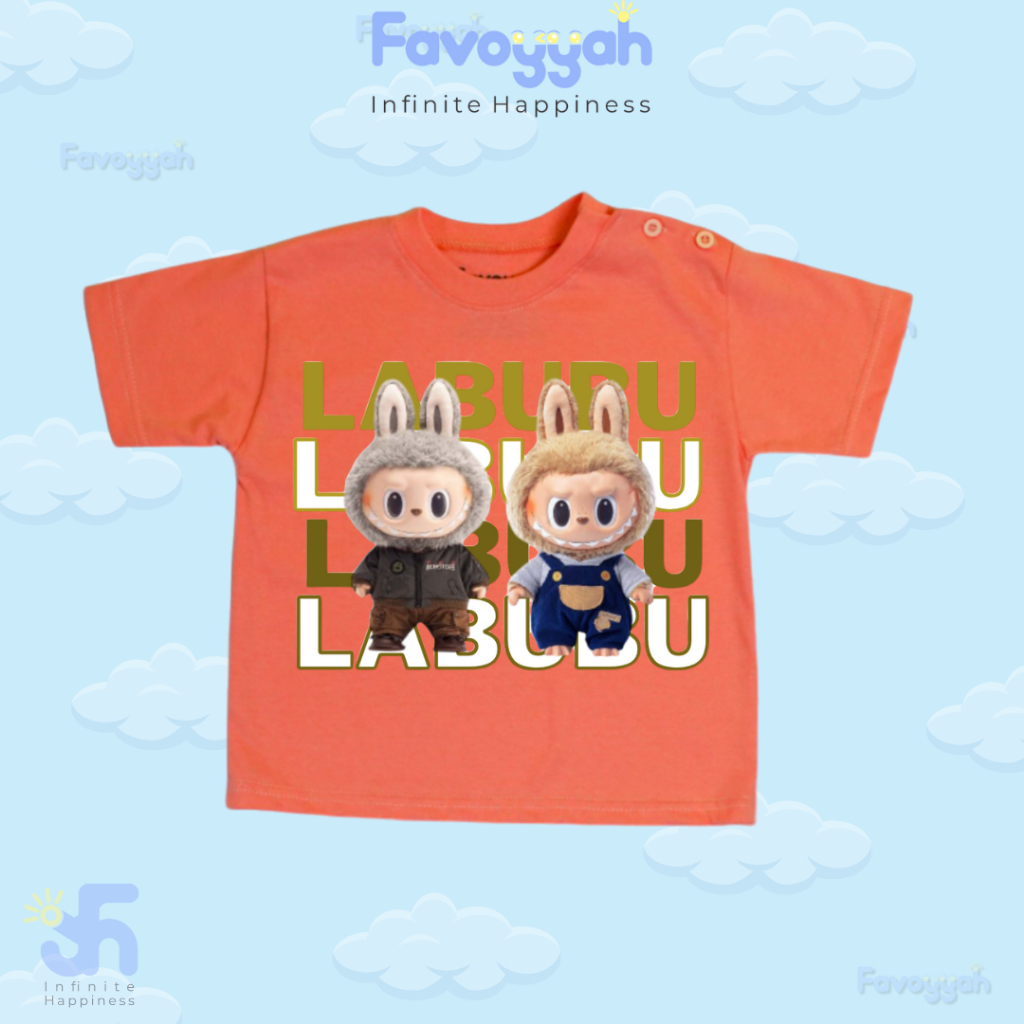 Jual KAOS POLOS ANAK LABUBU KAOS ANAK LABUBU BAJU ANAK LABUBU | Shopee ...