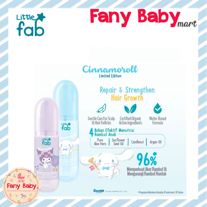 Jual LITTLE FAB KIDS EXTRA SOFT & SMOOTH HAIR SERUM | Shopee Indonesia