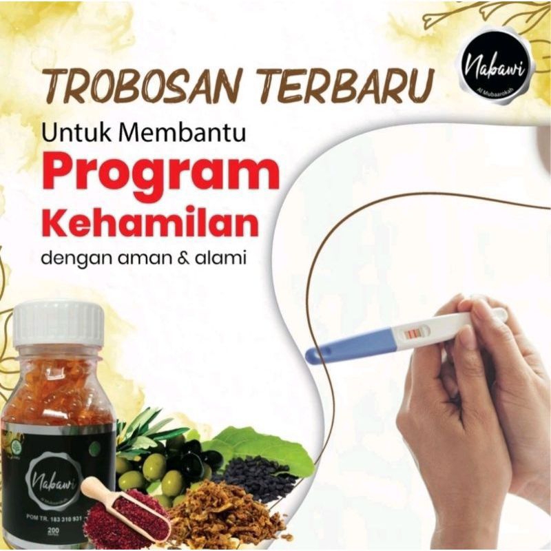Jual NABAWI Ecer Isi 30 kapsul Oil Promoil Habbatussauda untuk promil ...