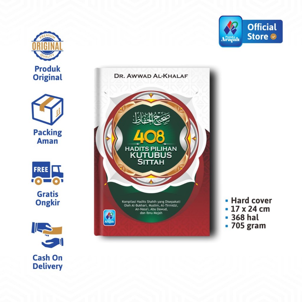 Jual 408 Hadits Pilihan dari Kutubus Sittah Kitab Hadist Induk Hafalan ...