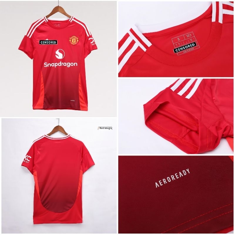 Jual Jersey Bola MU Home 24/25 GO | Shopee Indonesia