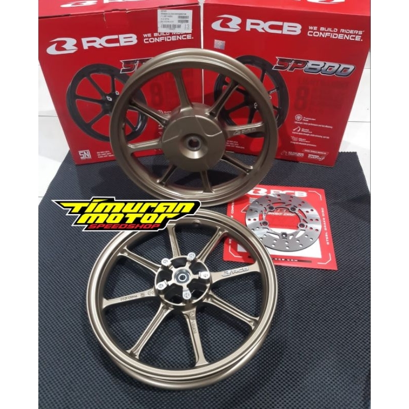Jual VELG RCB SP800 VARIO 125 - VARIO 150 185 215 R14 BRONZE | Shopee ...