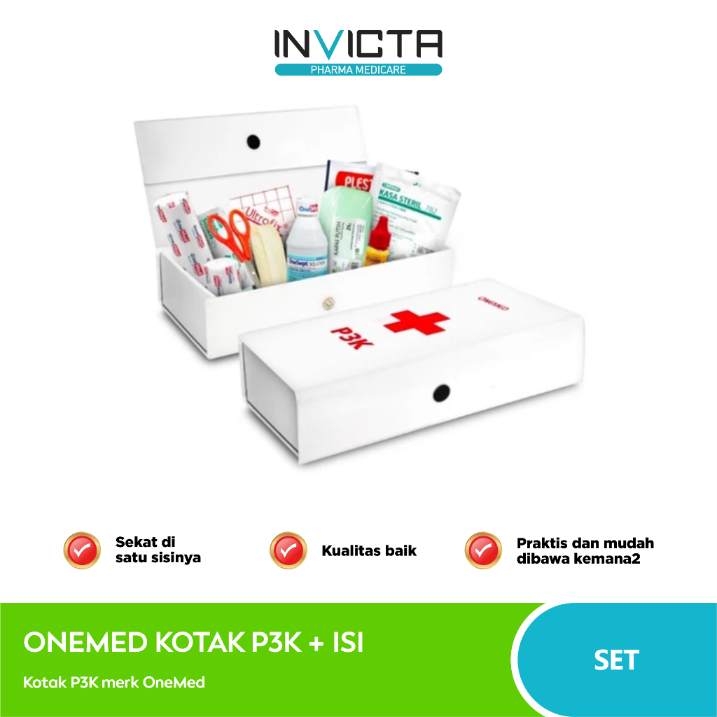 Jual Onemed Kotak P3K + Isi | Shopee Indonesia