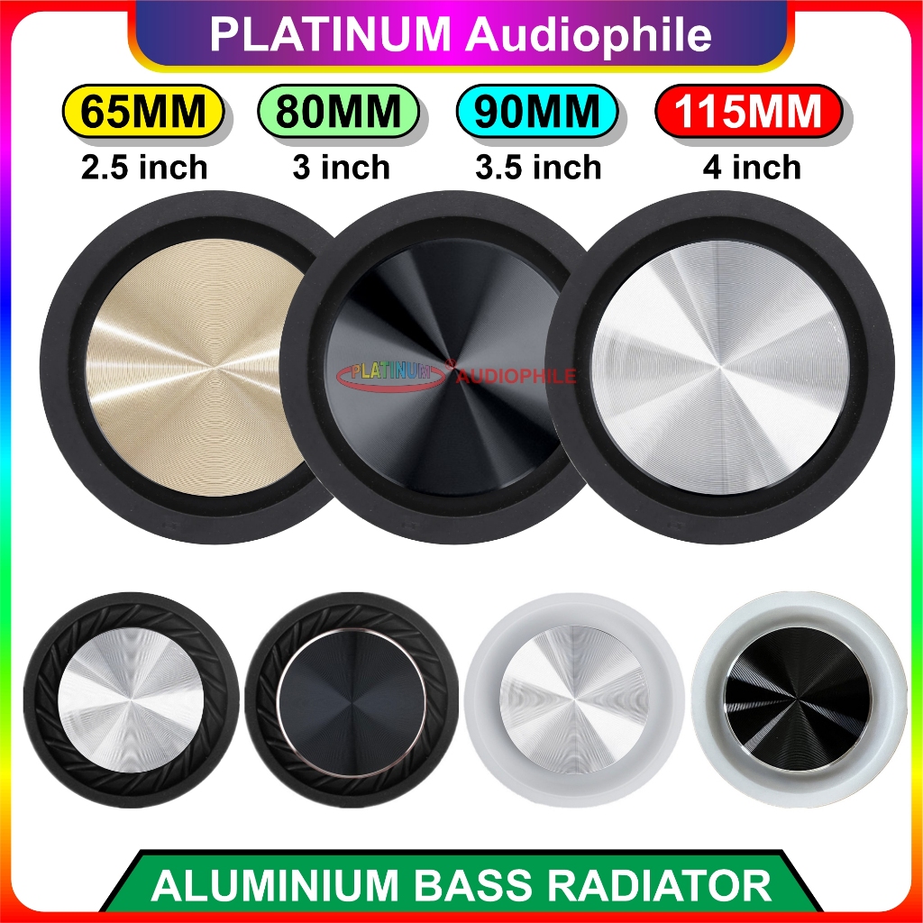 Jual Passive Bass Radiator PBR 2.5" 3" 3.5" inch Pasif Woofer Subwoofer ...