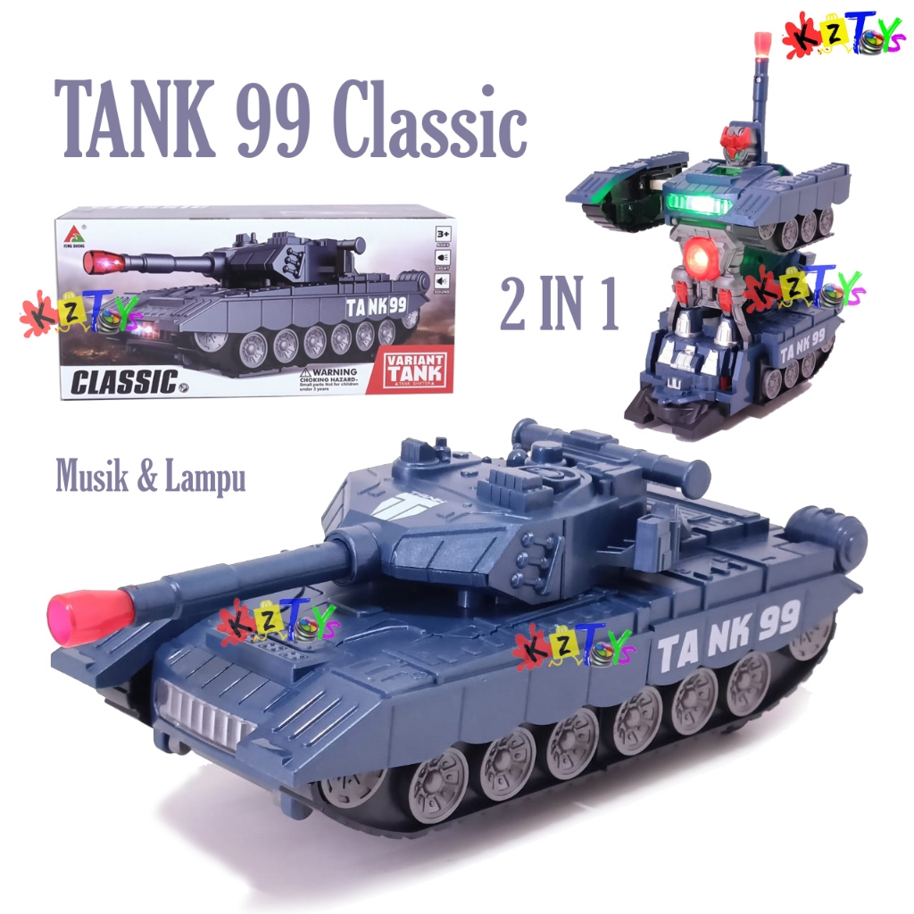 Jual MAINAN COMBAT TANK DEFORMATION | Shopee Indonesia