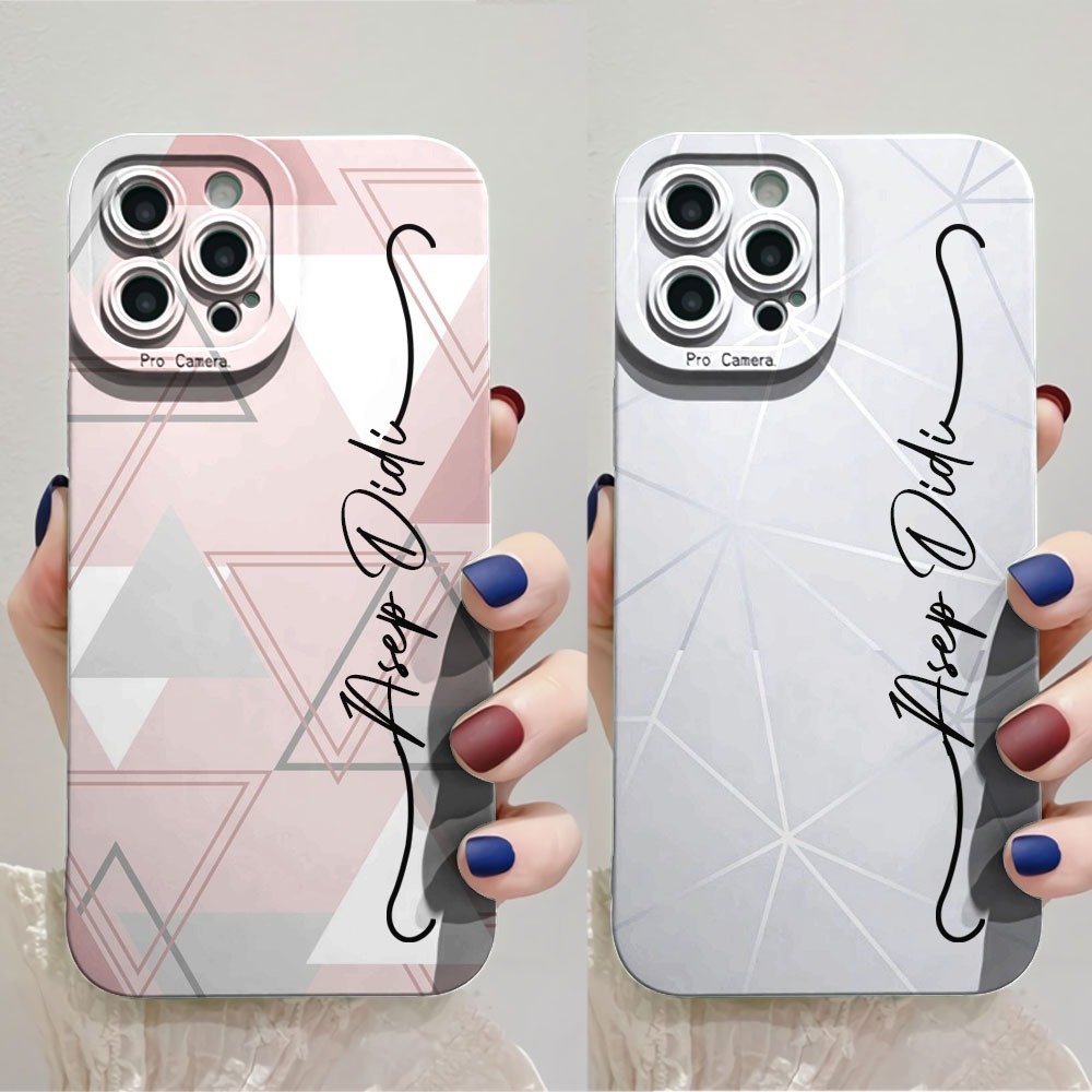 Jual SOFTCASE SILIKON CASE CASING PROCAMERA MACARON CUSTOM REQUEST NAMA ...