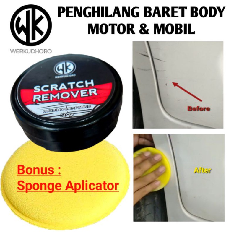 Jual Werkudhoro Rubbing Compound Penghilang baret body mobil Penghilang ...