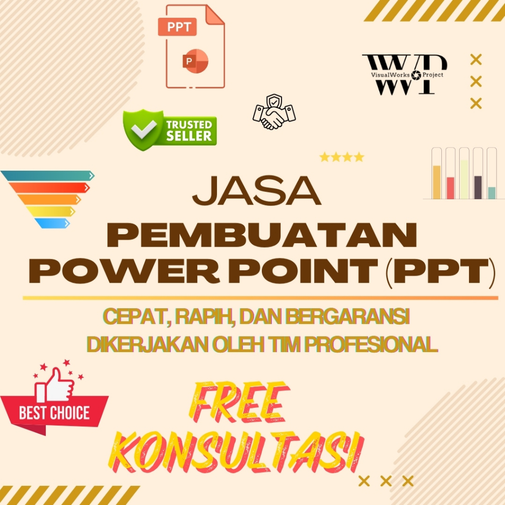 Jual Jasa Pembuatan PPT Profesional: Bikin Slide PowerPoint Menarik dan ...