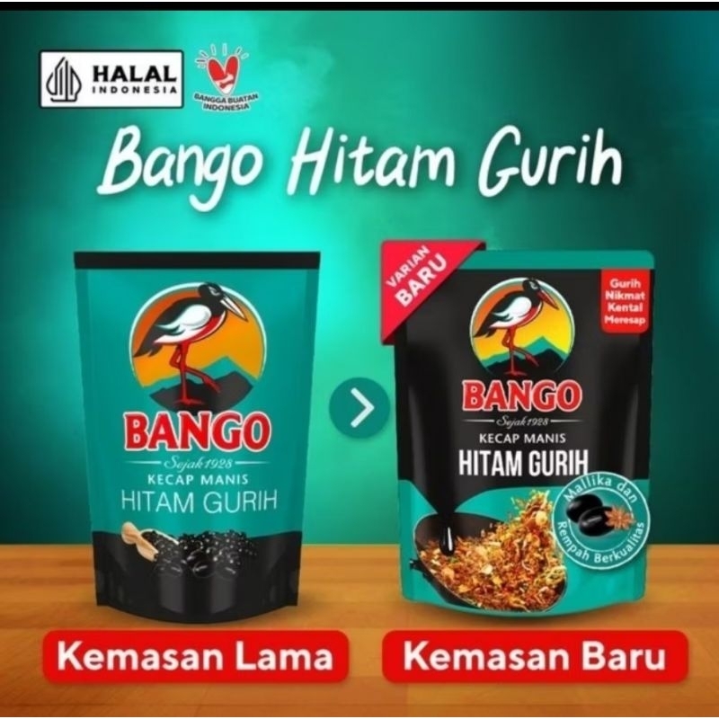 Jual Kecap Bango Hitam Gurih 550g | Shopee Indonesia