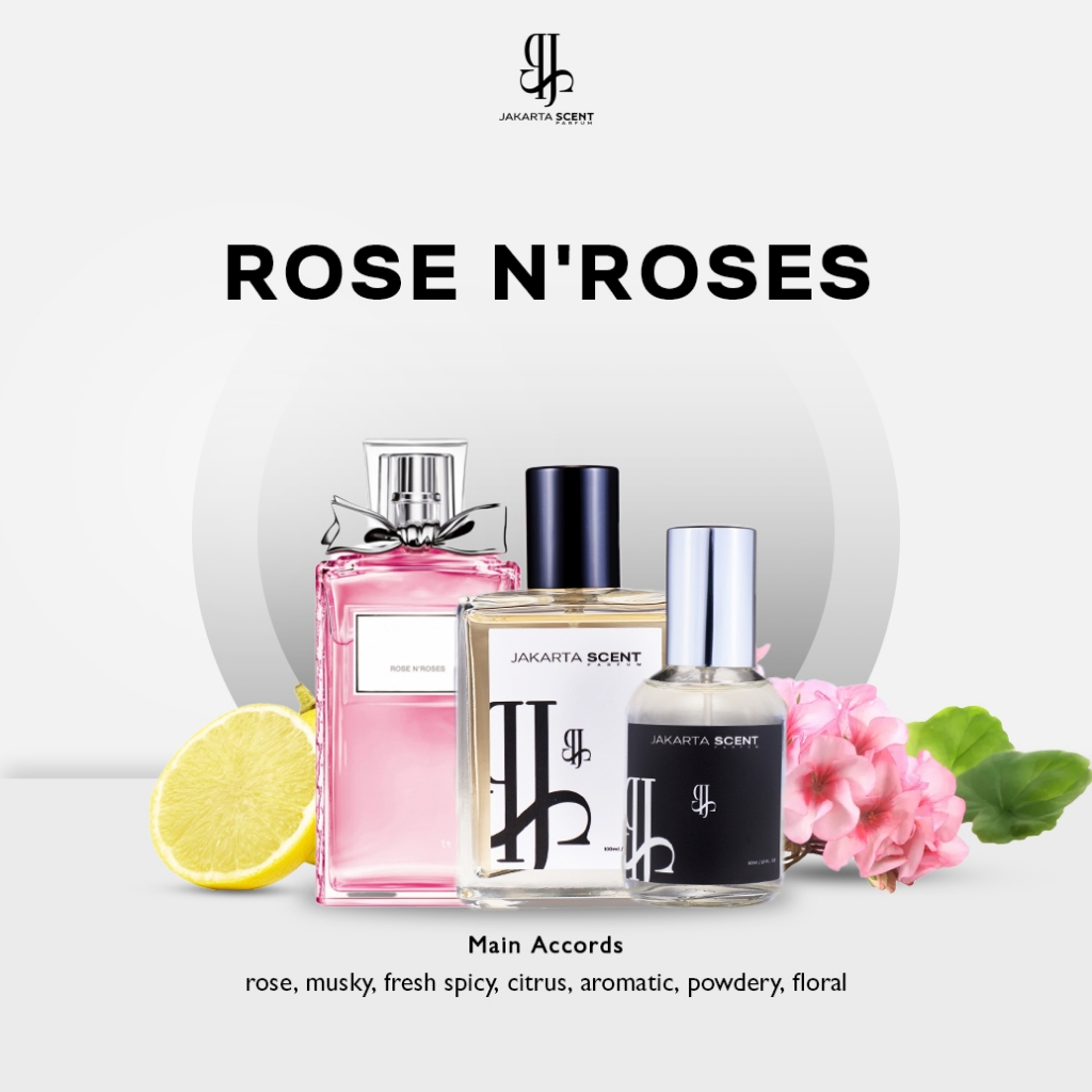 Jual Js parfum inspired by Rose and Roses For Woman | Shopee Indonesia