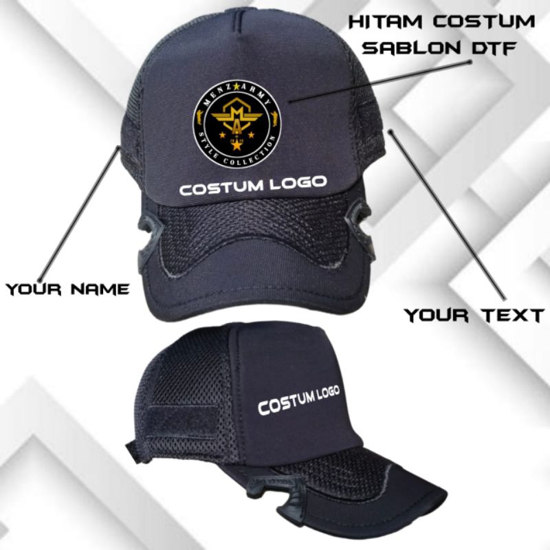 Jual TOPI COSTUM LOGO BEBAS | Shopee Indonesia