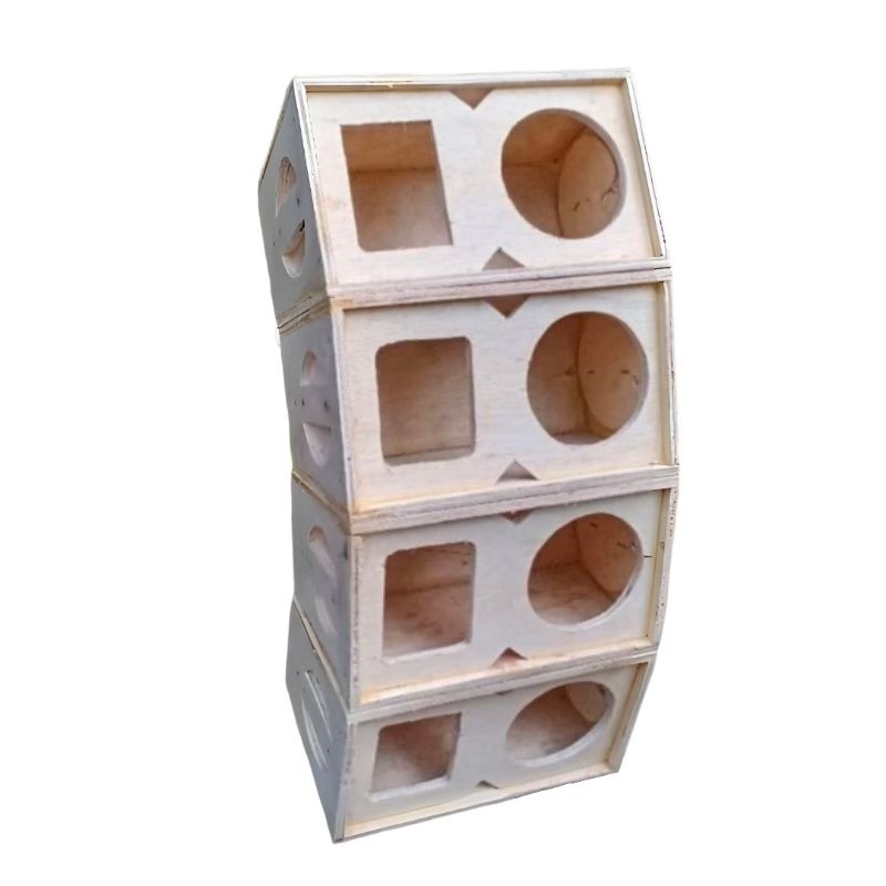 Jual BoX speaker 4 inch line array single plus tweeter kotak audax AX65 ...