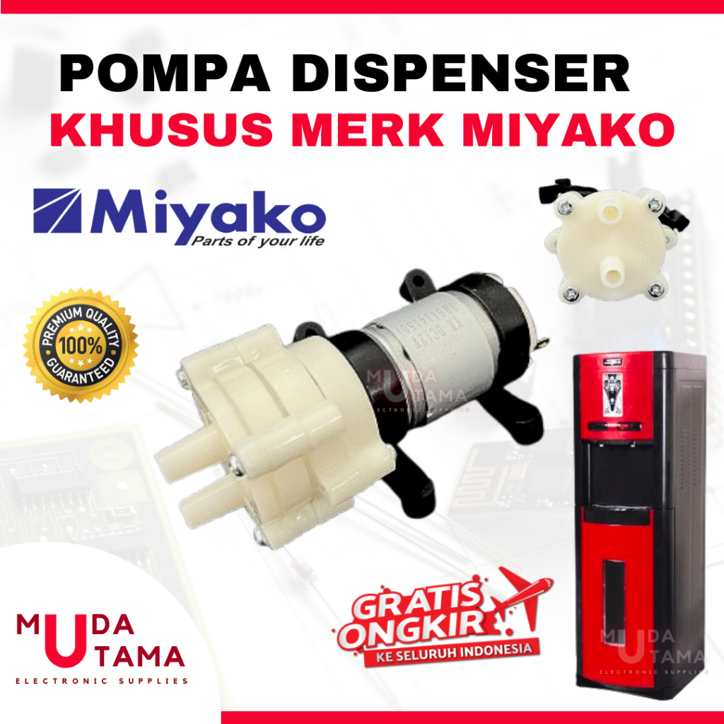 Jual DINAMO POMPA DISPENSER MIYAKO GALON BAWAH 12 Volt | MOTOR ...